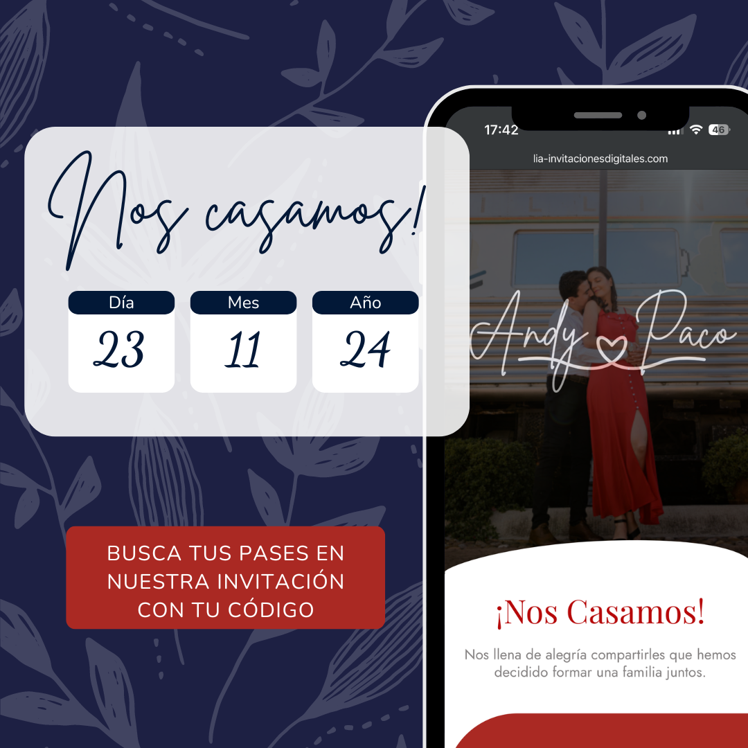 Diseño-de-pase – Invitaciones digitales para eventos
